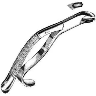 Sklar Dental Extracting forceps #287 - 49-4325