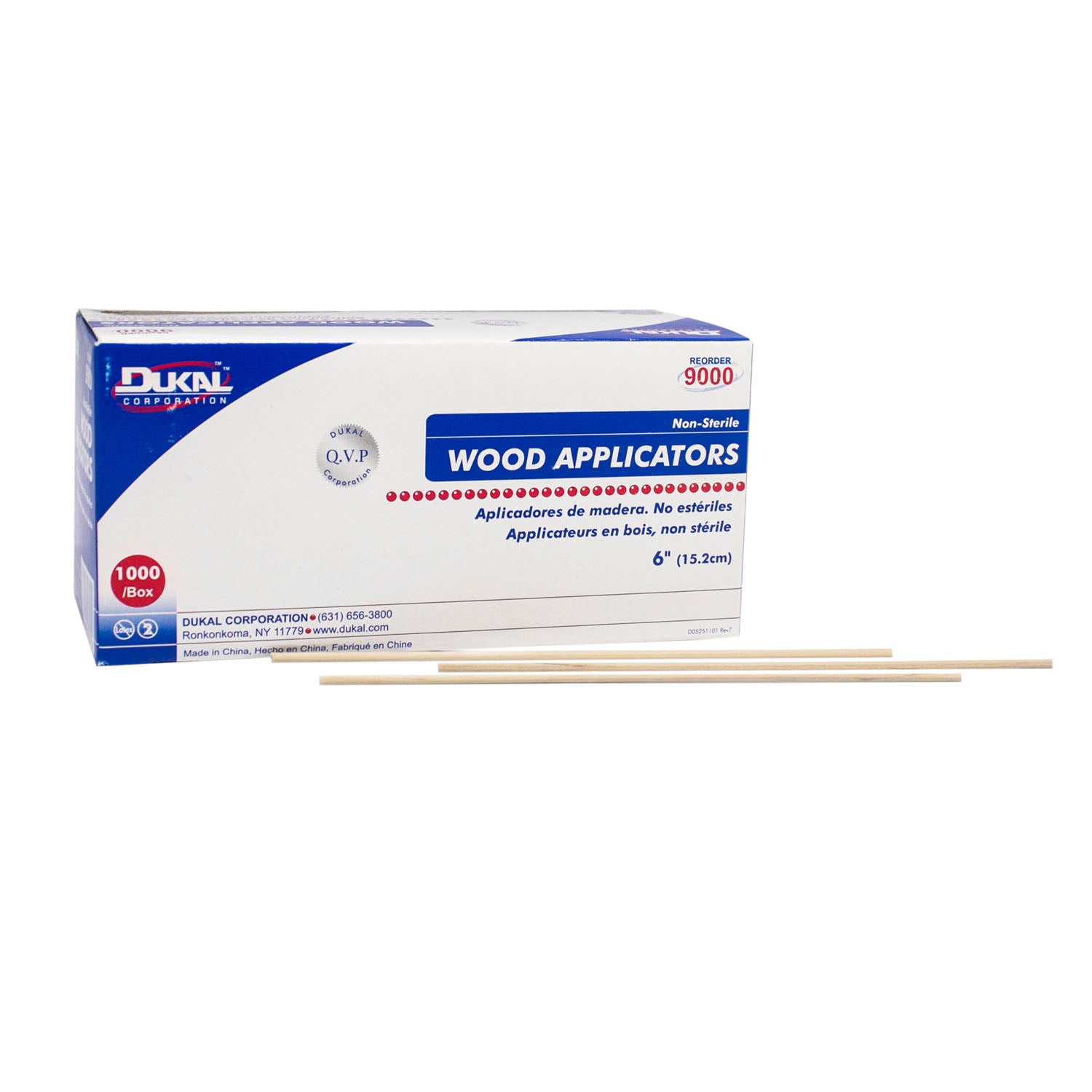 Dukal Corporation Dukal Wood Applicators - 9000