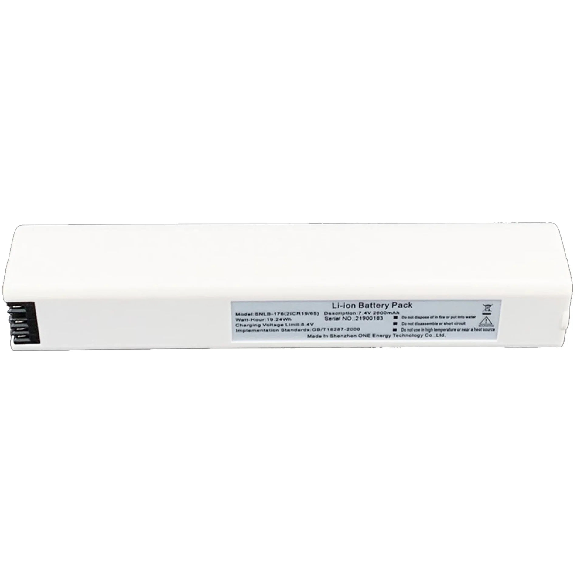 Caresono PadScan HD2 Li-ion Battery - HD2_Battery