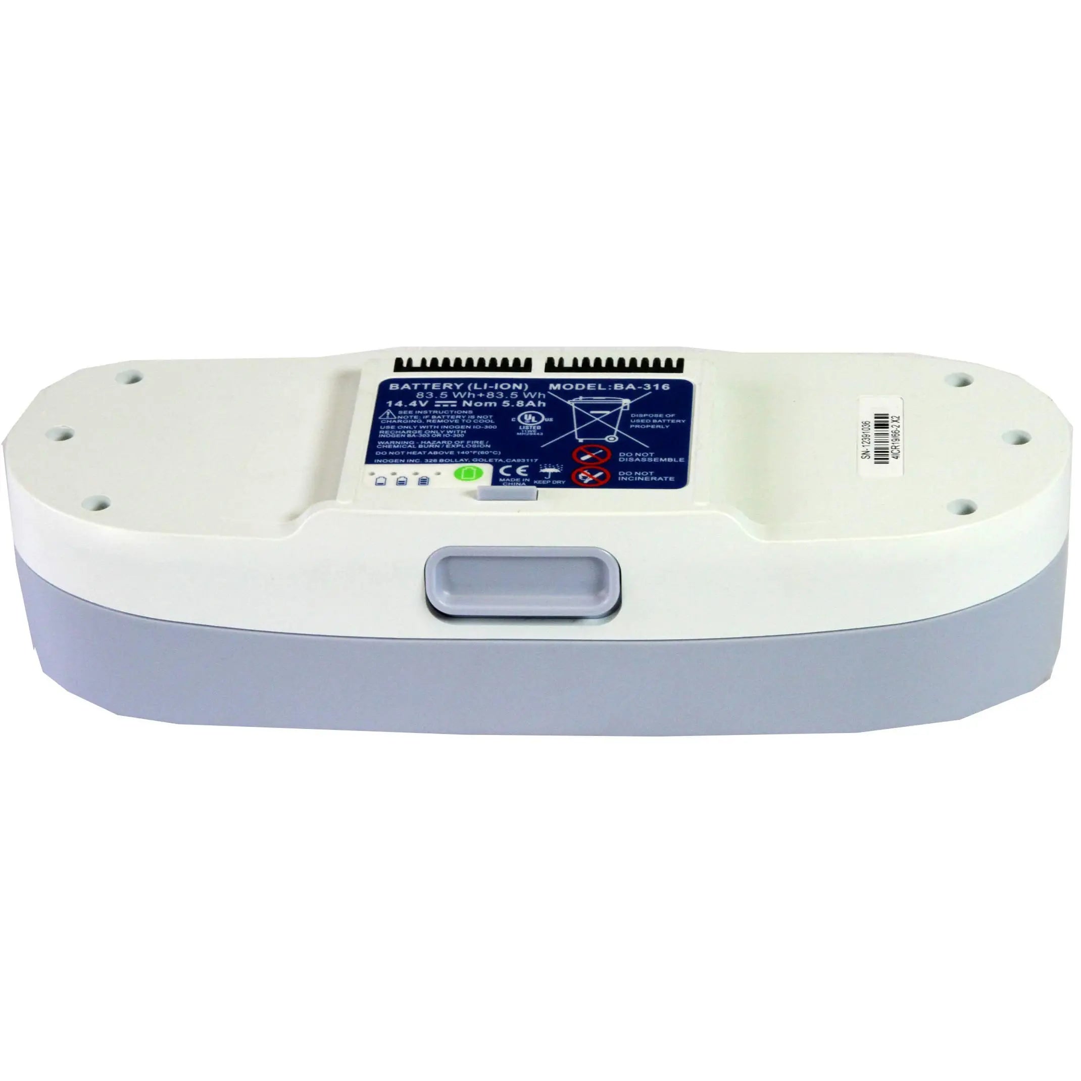 Inogen One G3 16 Cell Double Battery - BA-316