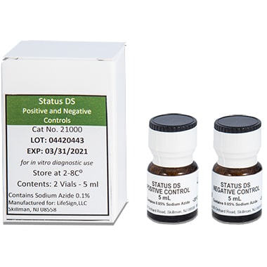 LifeSign Status DS Control Set - POS & NEG - 21000
