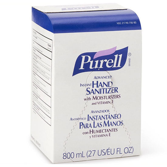 PURELL Advanced Hand Sanitizer Gel - Bag-in-a-Box Refill - 9657-12